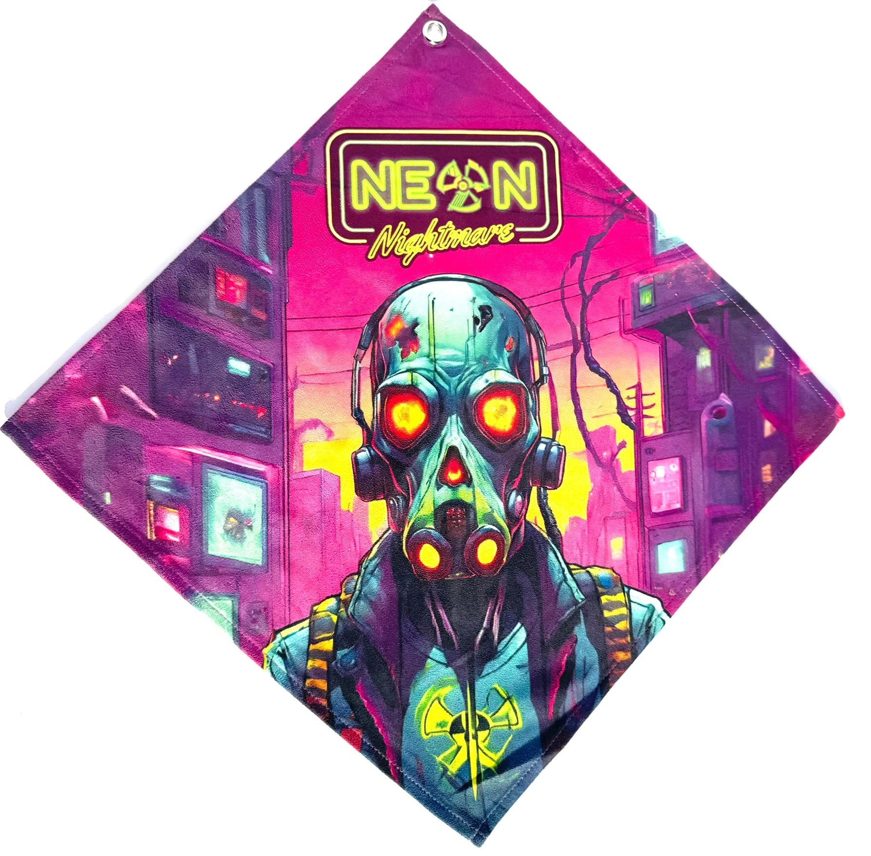 Neon Nightmare Radioactive Towel – Stowe Buntz Darts